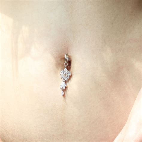 Fake Belly Button Clip On Ring Etsy