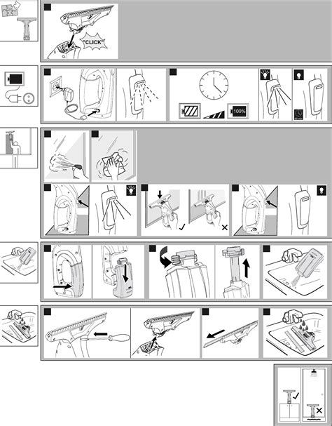 Mode demploi Kärcher WV 1 Nettoyeur de vitres