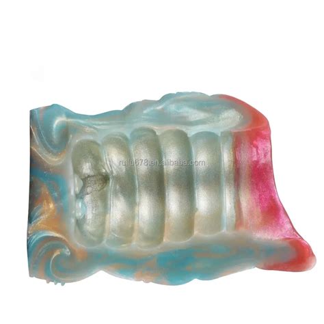 Portable Liquid Silicone Male Masturbation Toys Sex Toys Alien Wormhole