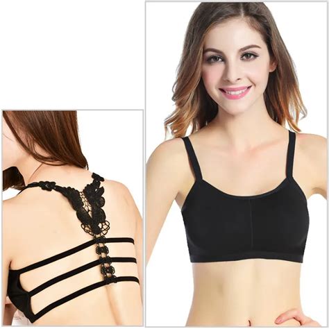 Sexy Women Intimates Tube Tops Tsexy Butterfly Back Tops With Cotton