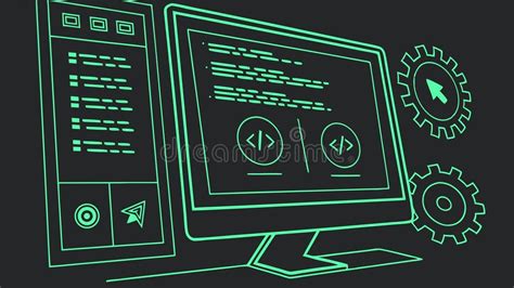 Computer Screen Code Programming Interface Software Development