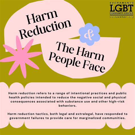 Harm Reduction Sacramento Lgbt Community Center