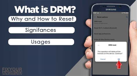 What Is A DRM Reset How To Reset DRM On Smartphone