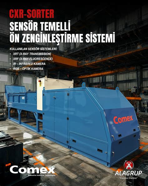 Alagrup Cxr Sorter Ile Zenginleştirmede Yeni Dönem Alagrup Güvencesiyle Sunulan Comex Cxr