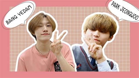 Treasure Funny Cute Moments Bang Yedam And Park Jeongwoo Youtube