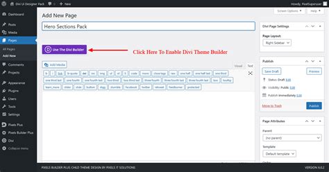 Divi Hero Sections Imports Using Divi Library Option Divi Documentation