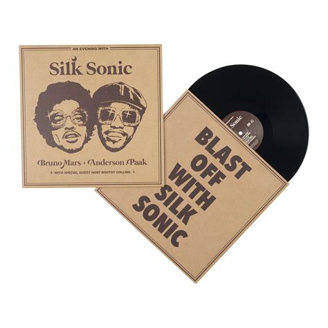 An Evening With Silk Sonic Vinyl Anderson Paak Official Store