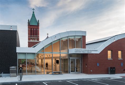画廊 夏洛特和威廉·布隆伯格梅德福公共图书馆 Schwartzsilver Architects 1