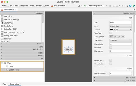 configure javafx scene builder intellij idea