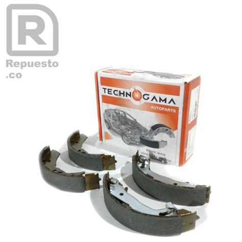 Bandas Freno Zapatas Traseras Kia Picanto Ion