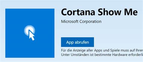 Cortana Show Me Microsoft Bringt Erklär Bär App Windowsunited