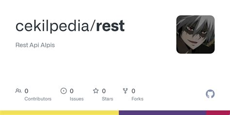 GitHub Cekilpedia Rest Rest Api Alpis