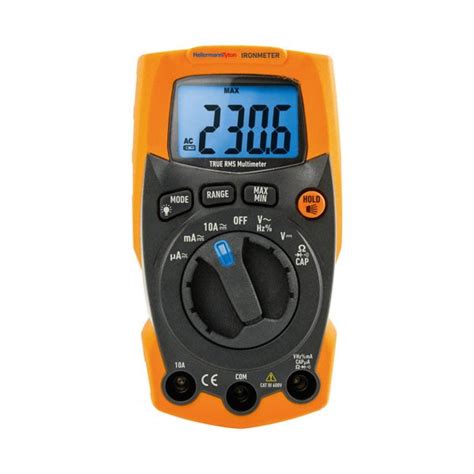 Multimeter Digital 600v Ac Dc Trms Heavy Duty Mb Electrical And Lighting