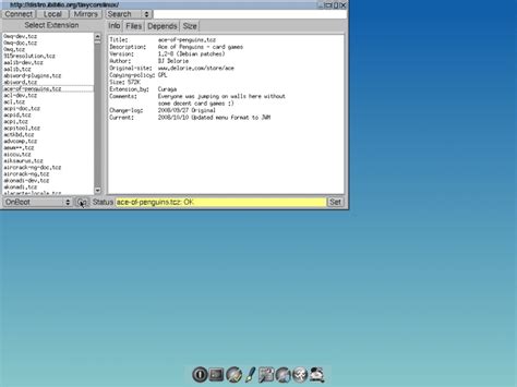 Tiny Core Linux DistroWiz