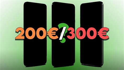Migliori SMARTPHONE 200€ e 300€ - YouTube