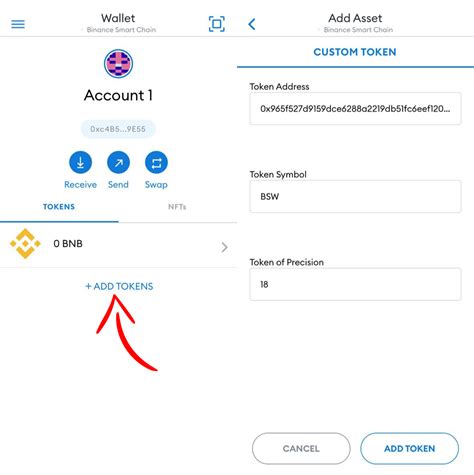 Add BSW To MetaMask A Step By Step Guide