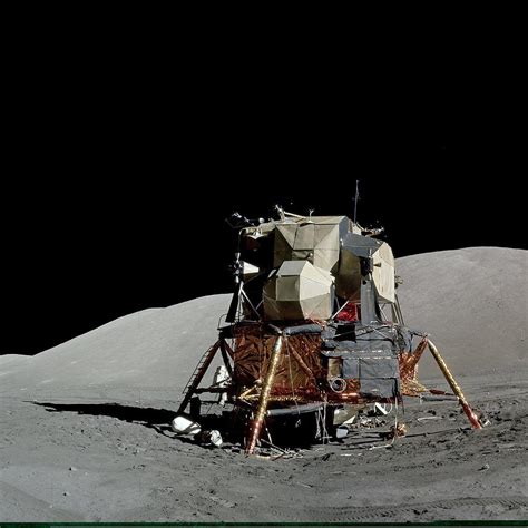 Apollo 17 Lunar Module Astronaut Photo By Science Photo Library