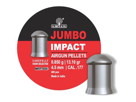 G Smith And Co Jumbi Impact Pellets Air Guns India