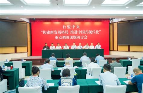 台盟中央在沪召开“构建新发展格局，推进中国式现代化”重点调研课题研讨会 统战