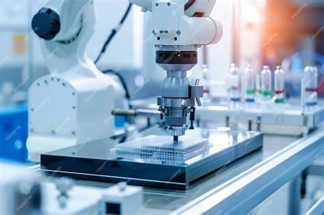 Robotic Arms Performing Tasks In Clean Rooms For Semiconductor