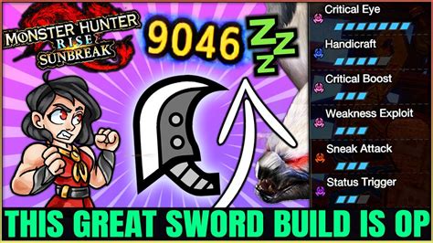 New Best Great Sword Build Highest Damage Possible And More Monster
