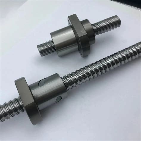 Ball Screw Stainless Steel Cnc Rotating Nut 20mm Ball Screw Cnc Linear