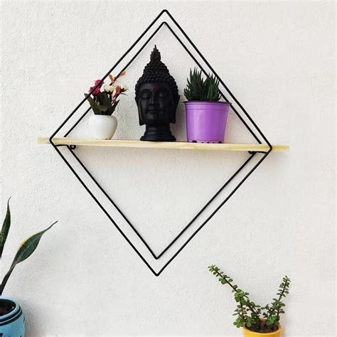 Decorative Metal Wall Shelf With Termite Proof