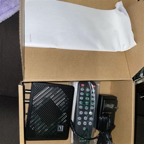 Cisco Dta 271hd Digital Transmitter Adapter Twc Dta271 Converter Box With Remote Ebay