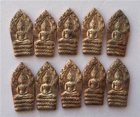 หลวงปู่แผ้ว วัดรางหมัน นครปฐม ปรกรุ่นแรกหลวงปู่แผ้ว ปี47 จำนวน10องค์