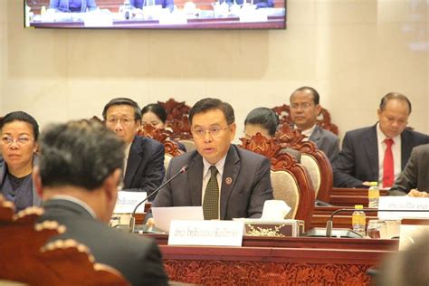 ຄະນະປະຈຳສະພາແຫ່ງຊາດ ໄດ້ດໍາເນີນກອງປະຊຸມຮ່ວມກັບ ສານປະຊາຊົນສຸງສຸດ