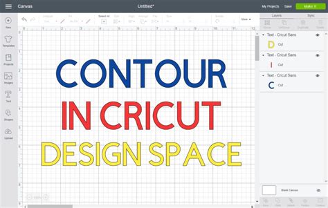 How To Contour In Cricut Design Space And Why Isnt Working ~ Daydream Into Reality