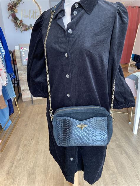 Pochette Noire En Daim Nyou Select
