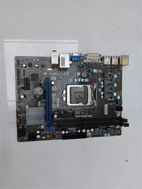 Msi H61m P20 G3 Socket Lga1155 Ddr3 Micro Atx Motherboard £29 97 Picclick Uk