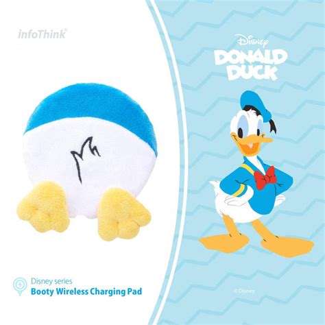 Infothink Disney Iwcq 200 Booty Wireless Charger Charging Pad Donald D