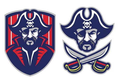 One Eye Pirate Mascot 21113541 Vector Art At Vecteezy