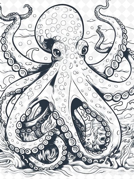 Dessin Kraken Psd Modèles Psd Gratuits De Haute Qualité à Télécharger