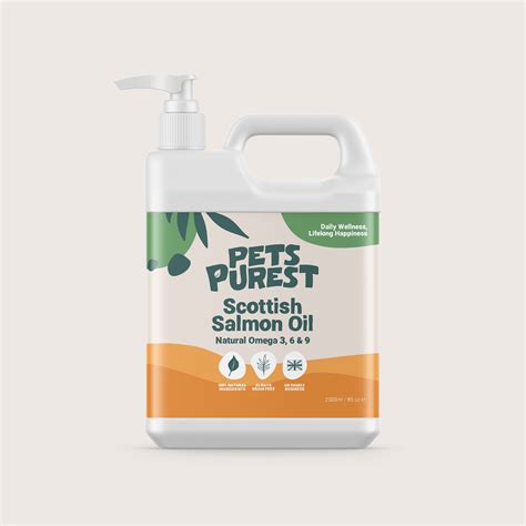 Salmon Oil for Dogs, Cats & Pets | Pets Purest