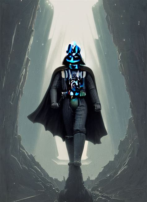 KREA AI Highly Detailed Portrait Of Darth Vader Stephen B