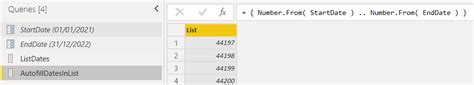 Create Date Table Or Calendar In Power Query M