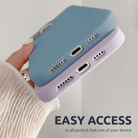 Olixar Magsafe Silicone Lilac Case For Iphone