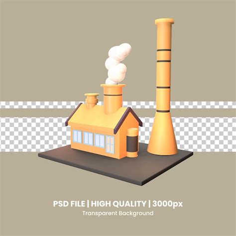 투명 배경에 고립 된 3d 아이콘 산업 환기 팬 렌더링 프리미엄 Psd 파일