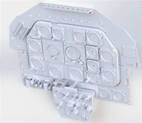 P Mustang New Hight Definition Work Daschboard Stl Files Only D