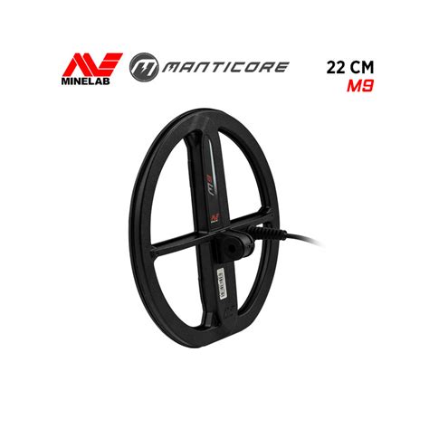 Disque Minelab M9 Double D 22 cm Pour détecteur Minelab Manticore