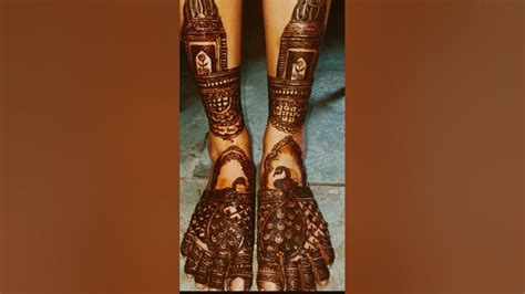Bridal Payachi Mehndi Design ️ Youtube