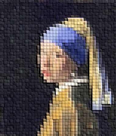 Perfect Pixelations Fine Art With Building Blocks BEYONDbones
