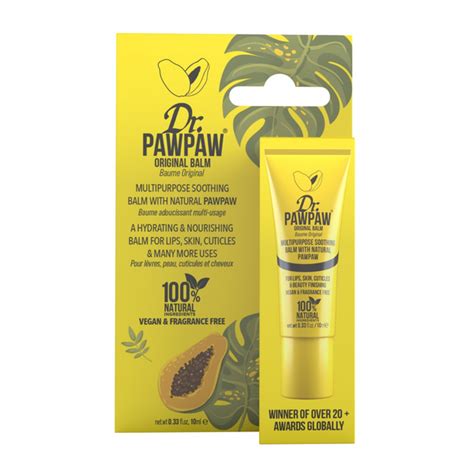 Dr Pawpaw Original Lip Balm 10ml Natural Pawpaw Target Australia