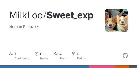 Github Milkloo Sweet Exp Human Recovery