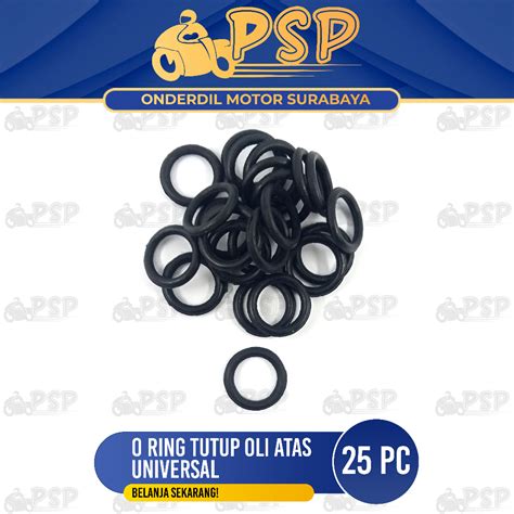 Jual O Ring Tutup Oli Atas Universal Harga Per Pak Isi Oring Seal Sil Siel Karet Colokan