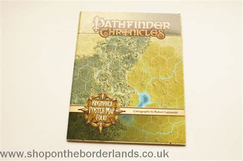Kingmaker Poster Map Folio Accessory For Pathfinder The Shop On The Borderlands