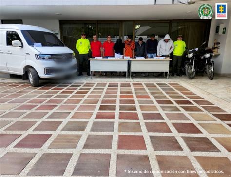 Judicializados Ocho Presuntos Integrantes De Grupo Delincuencial